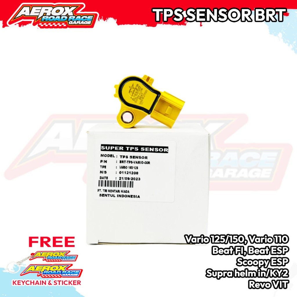 Jual TPS SENSOR BRT HONDA VARIO 125 VARIO 150 BEAT POP BEAT ESP BEAT FI ...