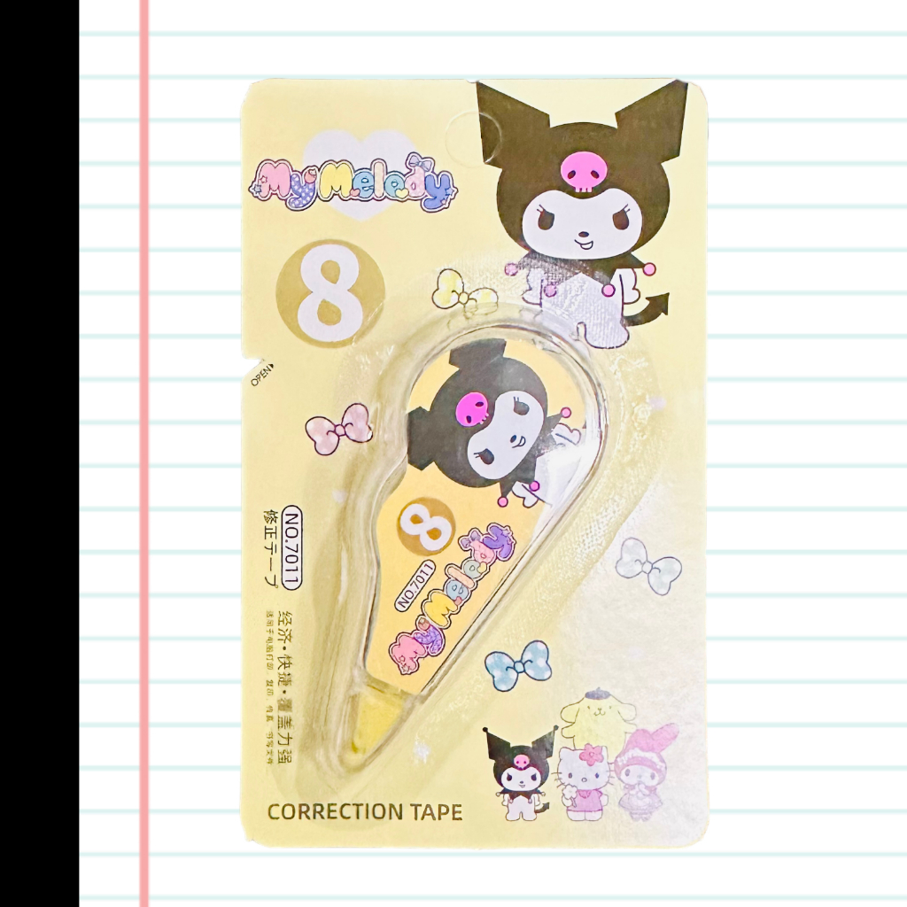 Jual Tipe X Lucu 8M Correction Tape Students Tipe-X Kertas Mini ...