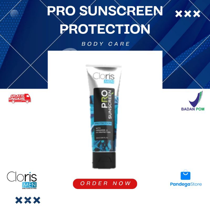 Jual Clorismen Pro Sunscreen Protection SPF 50++ Melindungi Dari Sinar ...