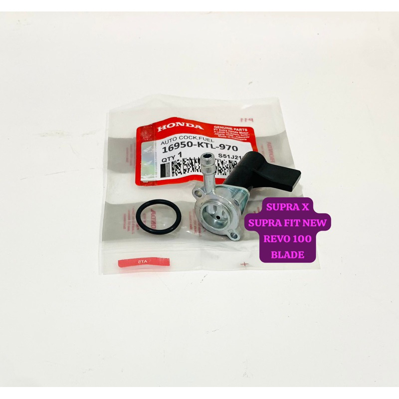 Jual KERAN KRAN BENSIN SUPRA X SUPRA FIT NEW REVO 100 BLADE HONDA KTL MEMBRAN BENSIN | Shopee ...