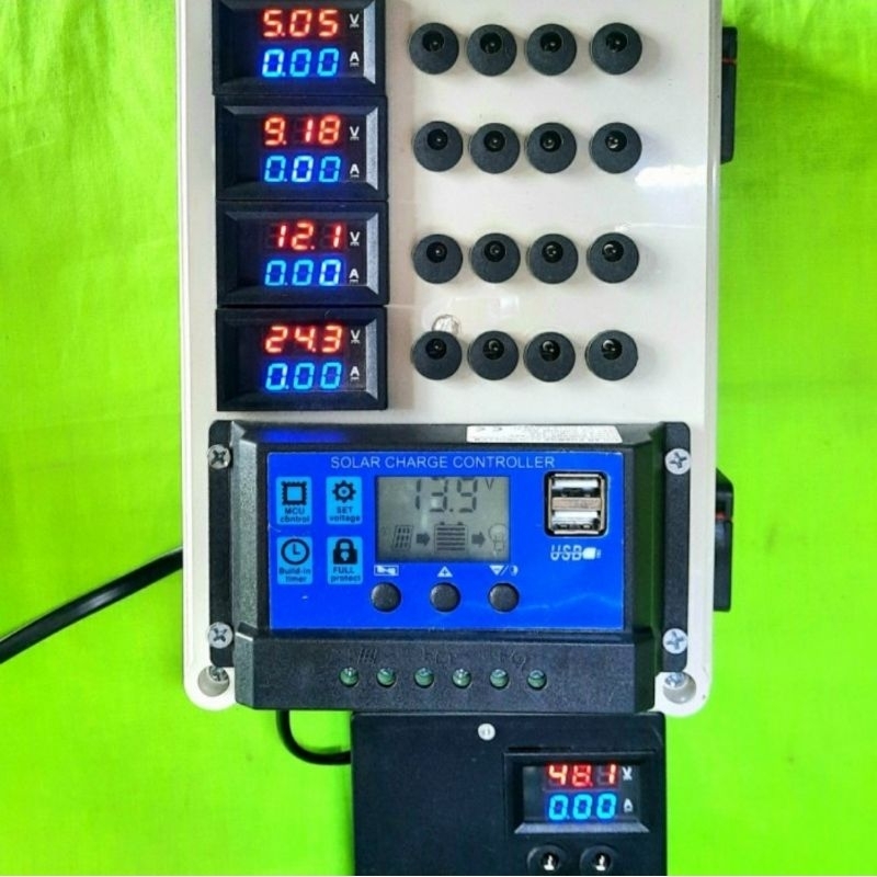 Jual UPS DC 5v 5a, 9v 5a, 12v 10a, 24v 150w, 48v 250w + SCC 30A + PSU ...