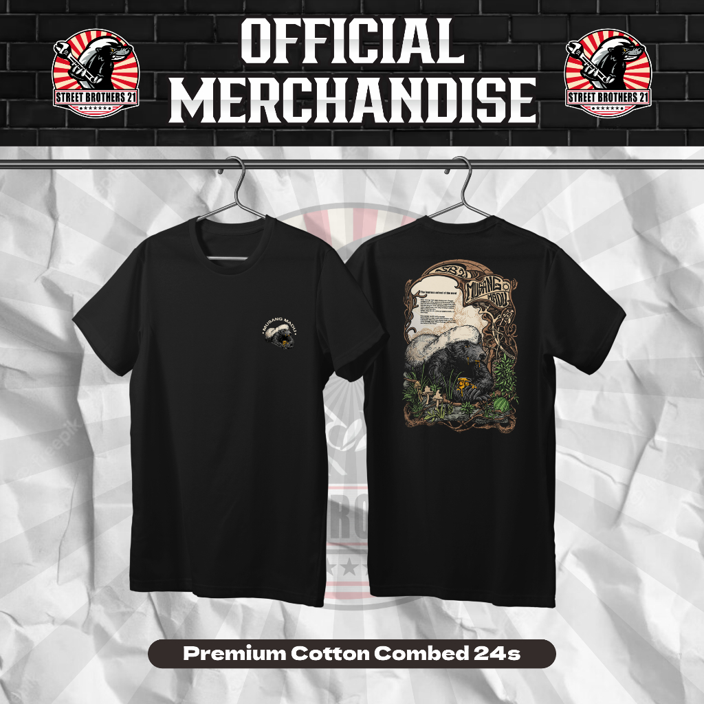 Jual STREET BROTHERS 21 T-Shirt / Kaos Musang Madu / SB-21 KTSB8-KS ...