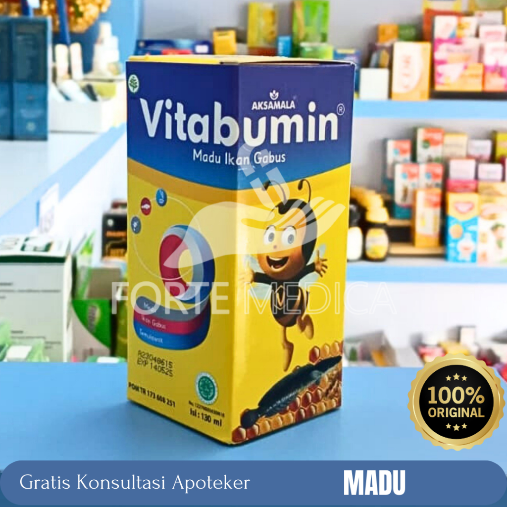 Jual Vitabumin Madu Ikan Gabus Sirup (130 ml) | Shopee Indonesia