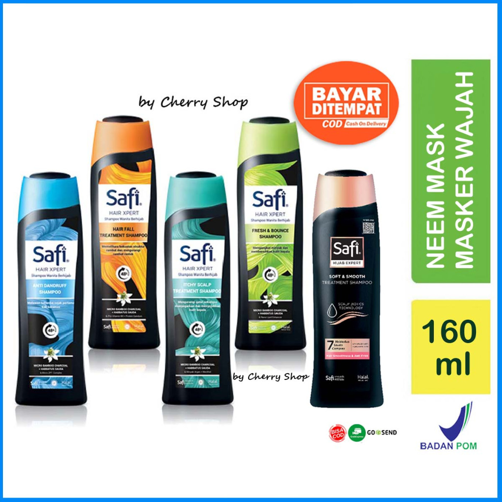 Jual [160ML] [BPOM] SAFI Hair Xpert Shampoo 160ML | 160 ML GR | Anti ...