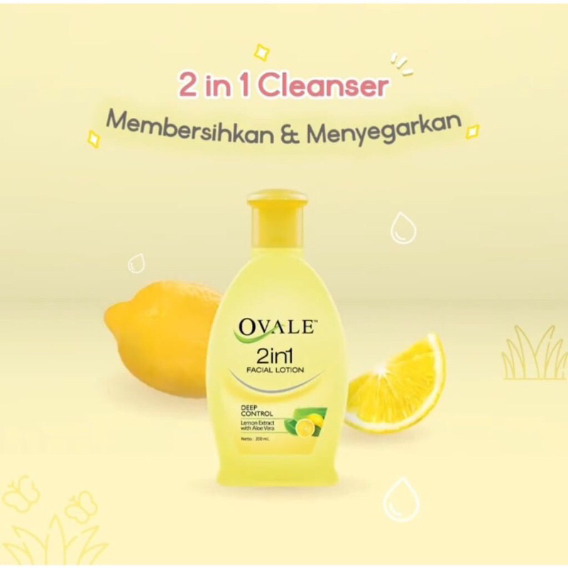 Jual Ovale 2in1 Facial Lotion /200ml | Shopee Indonesia