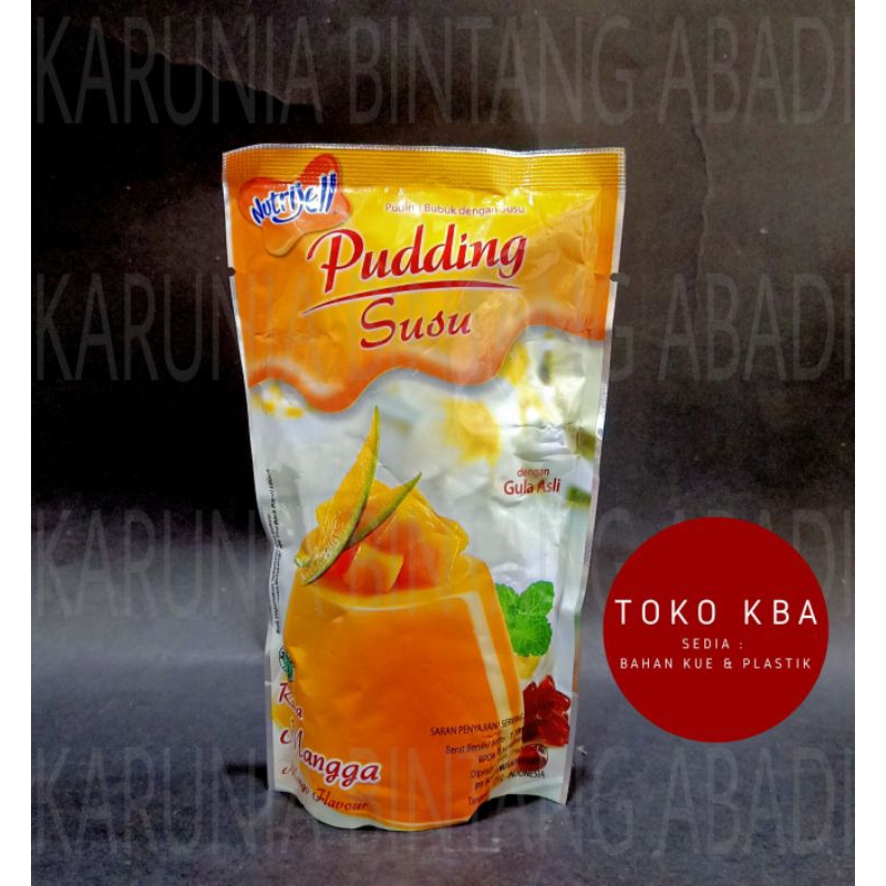 Jual Agar Nutrijell Pudding Bubuk Susu Rasa Pouch ( Stroberi | Cokelat ...