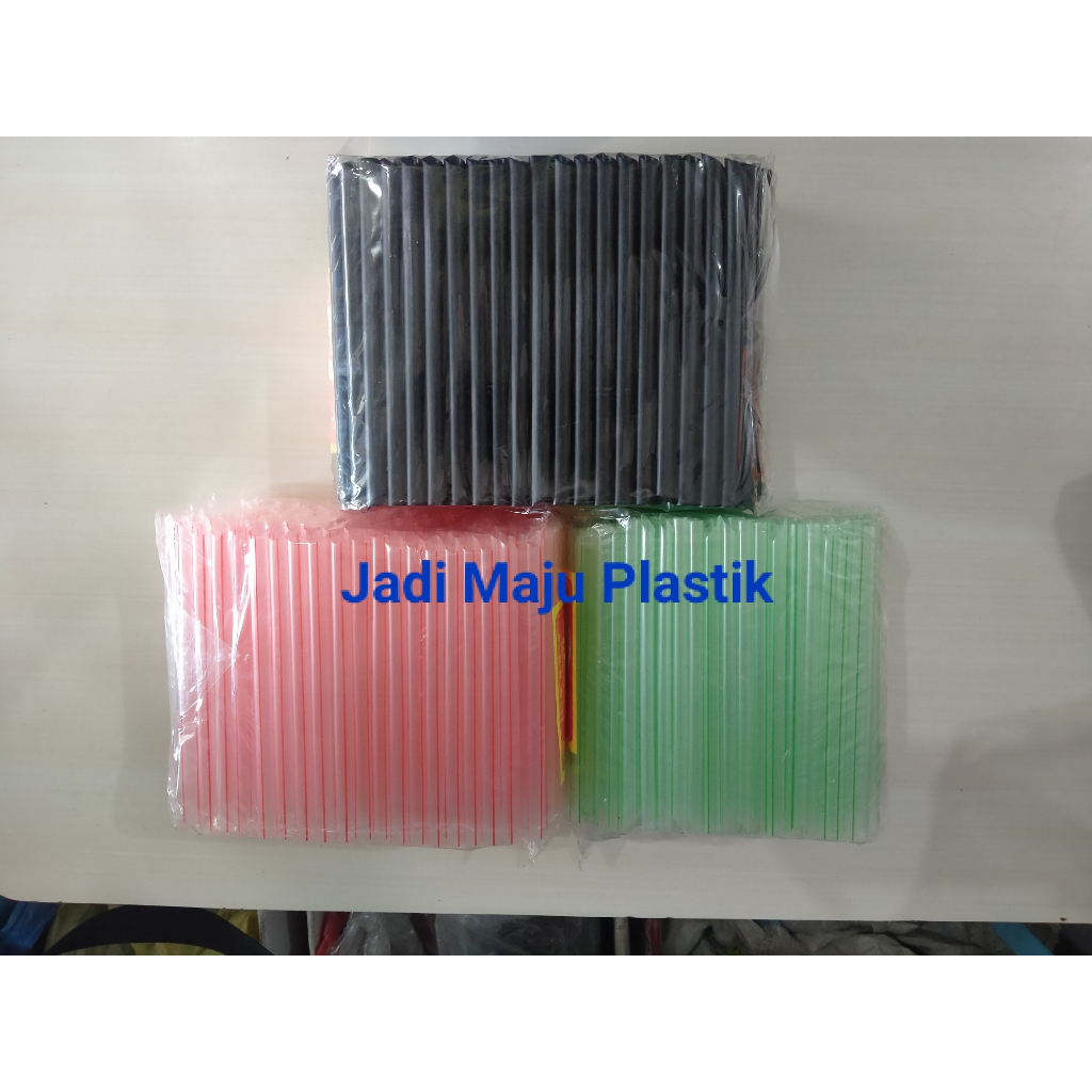 Jual SEDOTAN PLASTIK MINUMAN BOBA / PIPET BUBBLE POPICE 8mm, 10mm, 12mm ...