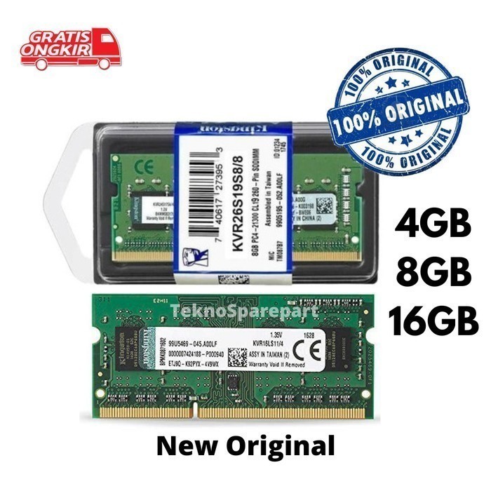 Jual RAM 16GB 8GB 4GB Laptop Asus X441U X441UV X441M X441MA X441B ...