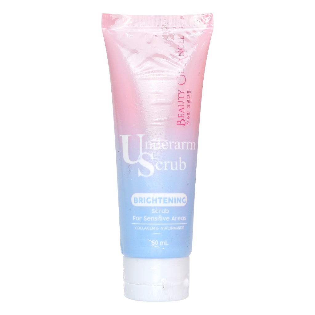 Jual BEAUTY OF ANGEL UNDERARM SCRUB BRIGHTENING 50ML | Shopee Indonesia