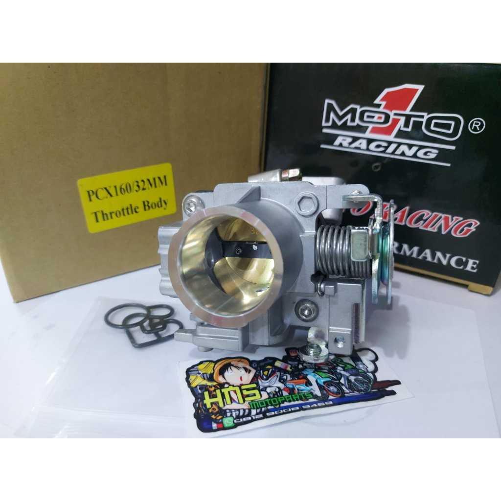 Jual MOTO1 THROTTLE BODY TB PCX 160 MOTO 1 RACING | Shopee Indonesia