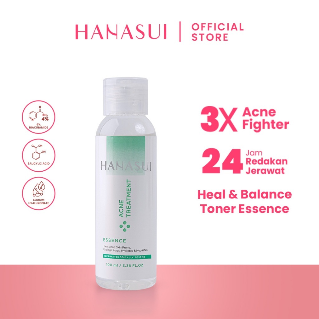 Jual Hanasui Acne Treatment Power Essence 100ml | Shopee Indonesia