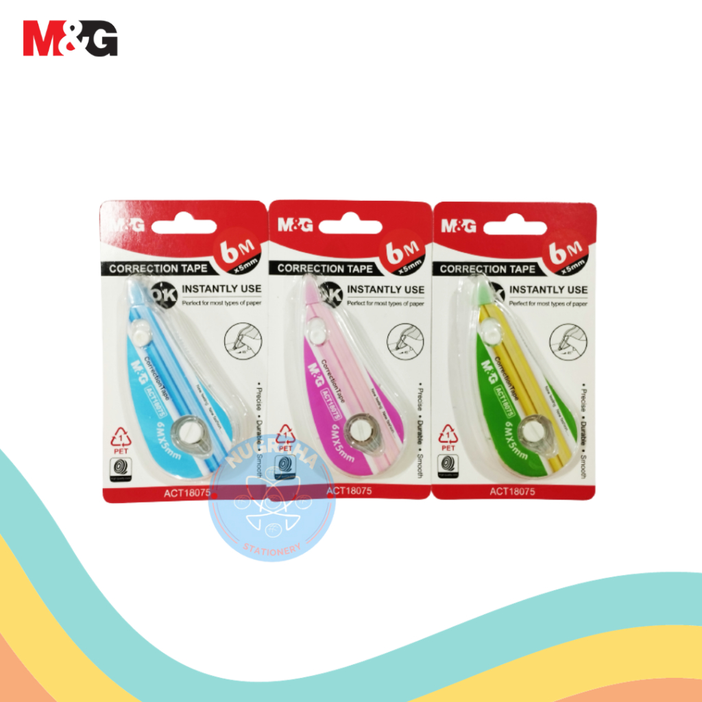 Jual CORRECTION TAPE M&G ACT-18075 (1 PCS) | Shopee Indonesia