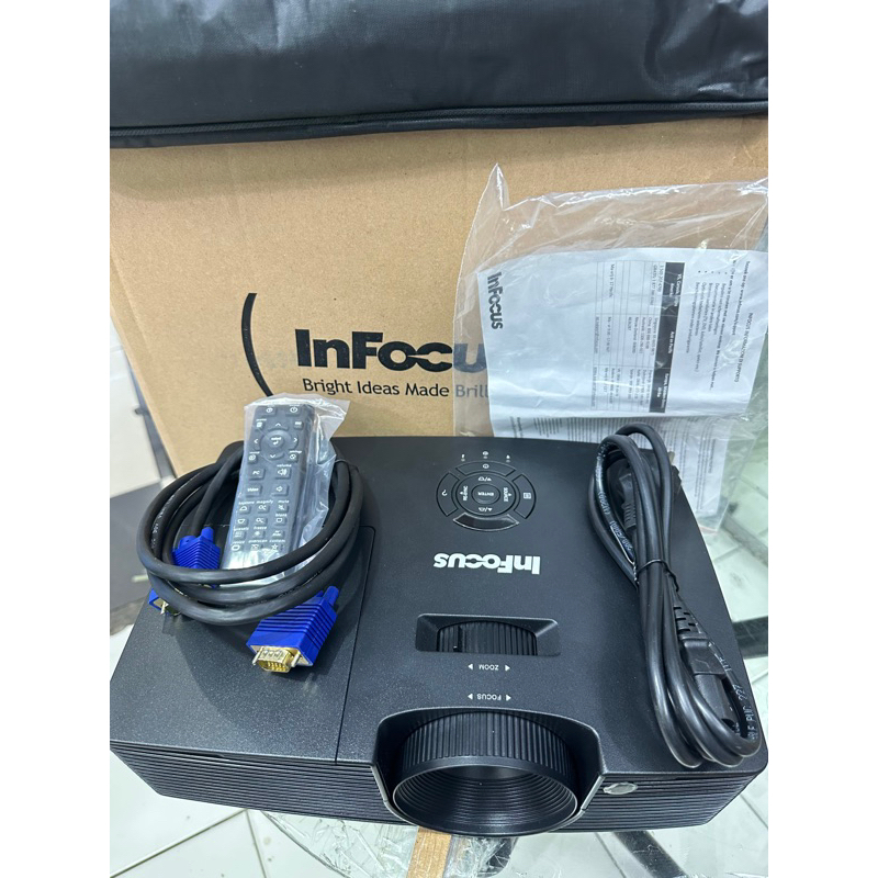 Jual PROJECTOR INFOCUS IN 222 / XGA 1024x768 / 3500 ANSILUMEN | Shopee ...