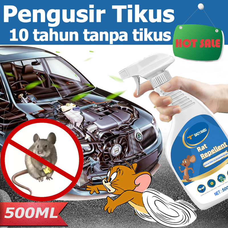 Jual Cairan Pengusir Tikus Rat Repellent Spray Semprotan Pengusir Tikus ...