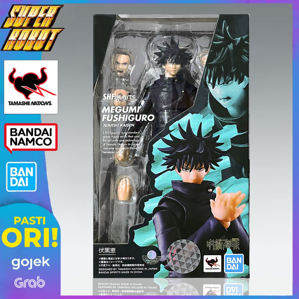 Jual BANDAI SHF Megumi Fushiguro - Jujutsu Kaisen SHFiguarts Tamashii Nations | Shopee Indonesia