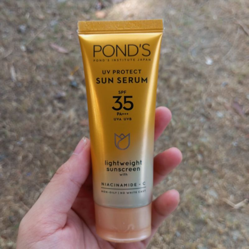 Jual Ponds Pond's UV Protect Sun Serum SPF 35 PA+++ 30G 30 G | Shopee ...