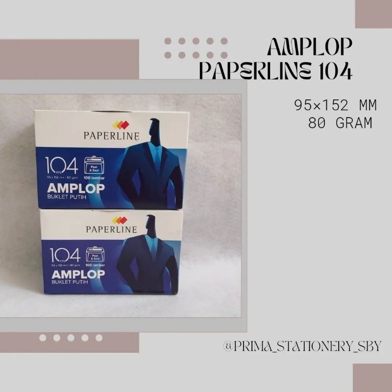 Jual Amplop Putih Paperline 104 PPS | Shopee Indonesia