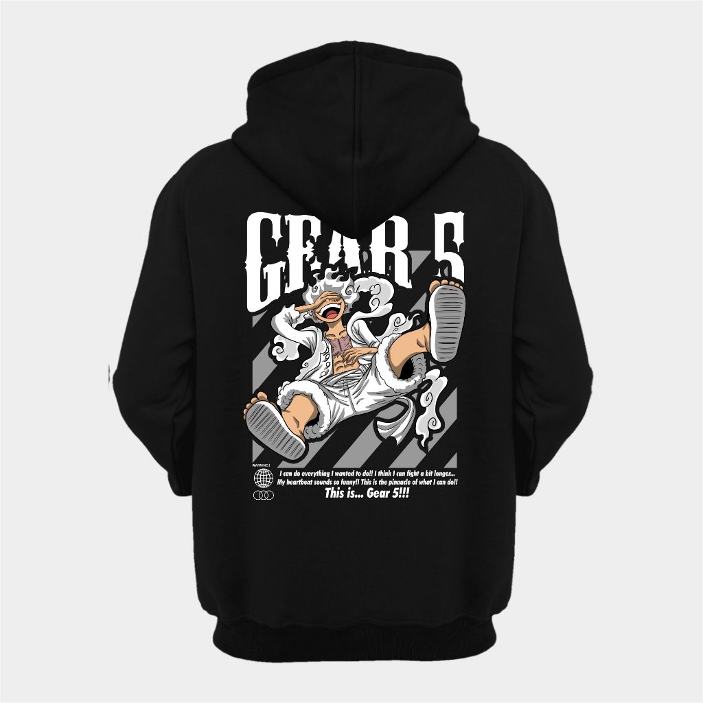 Jual LUFFY GEAR 5 ONE PIECE OP011#HD Hoodie Anime Jepang | Sweater ...