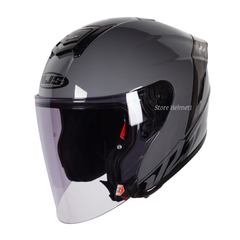 Jual Helm NJS Kairoz V2 Solid half face Original | Shopee Indonesia