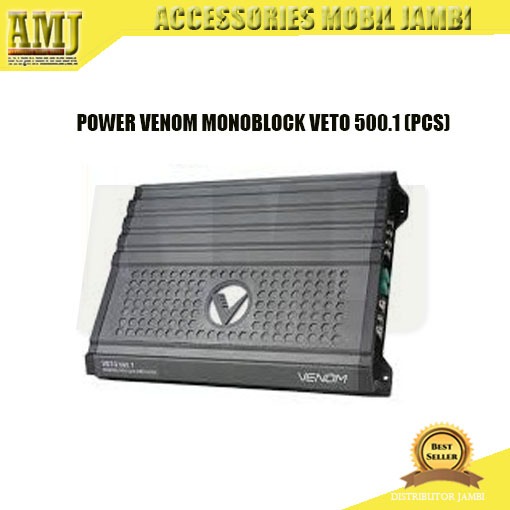 Jual POWER AMPLIFIER MONOBLOCK VENOM ELEMENTO VETO 406 ORIGINAL ...