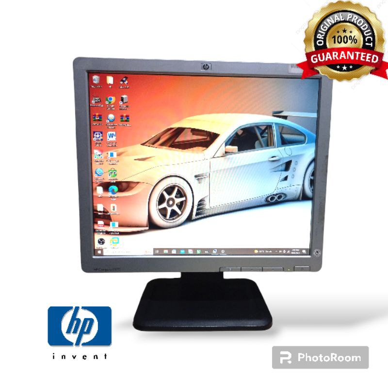 Jual Monitor Lcd HP 17 inch Kotak Murah Model LE1711 | Shopee Indonesia