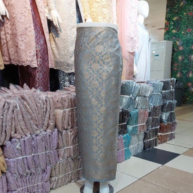Jual Bawahan Songket/Rok lilit songket muat bb 100 kg/Bawahan Kebaya ...