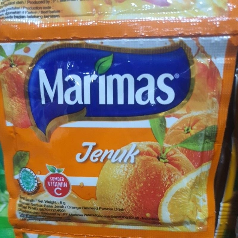 Jual Marimas Jeruk 1renceng (10pcs) | Shopee Indonesia
