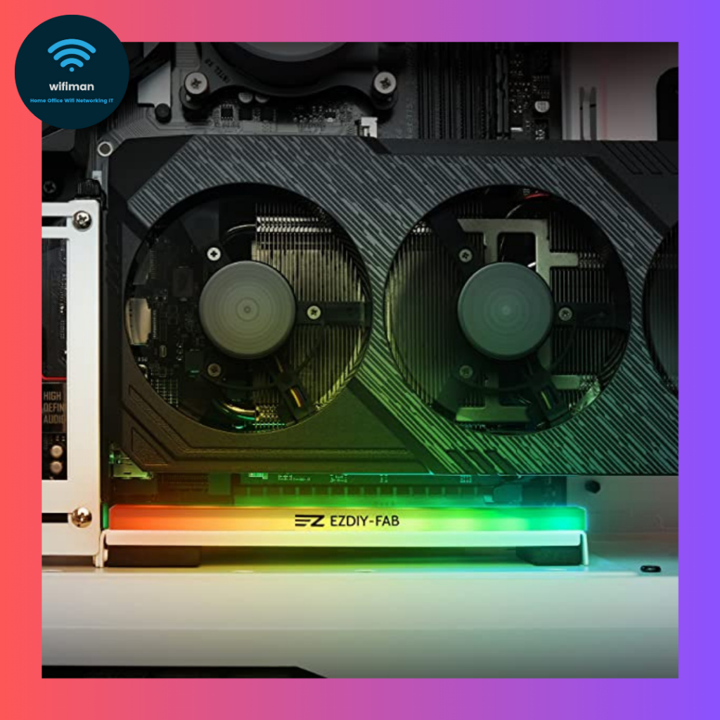 Jual EZDIY ARGB Vertical GPU Mount PCIe Gen 3.0 VGA RTX Gen3 Hitam ...