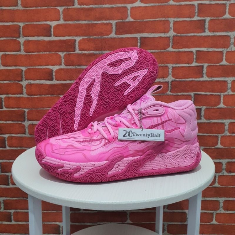 Jual sepatu basket puma lamelo mb03 think pink premium original ...