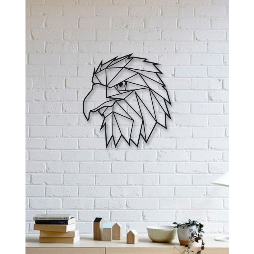 Jual Geometric Eagle Wall Art Hiasan Dinding Aeshtetic Hiasan Dinding ...