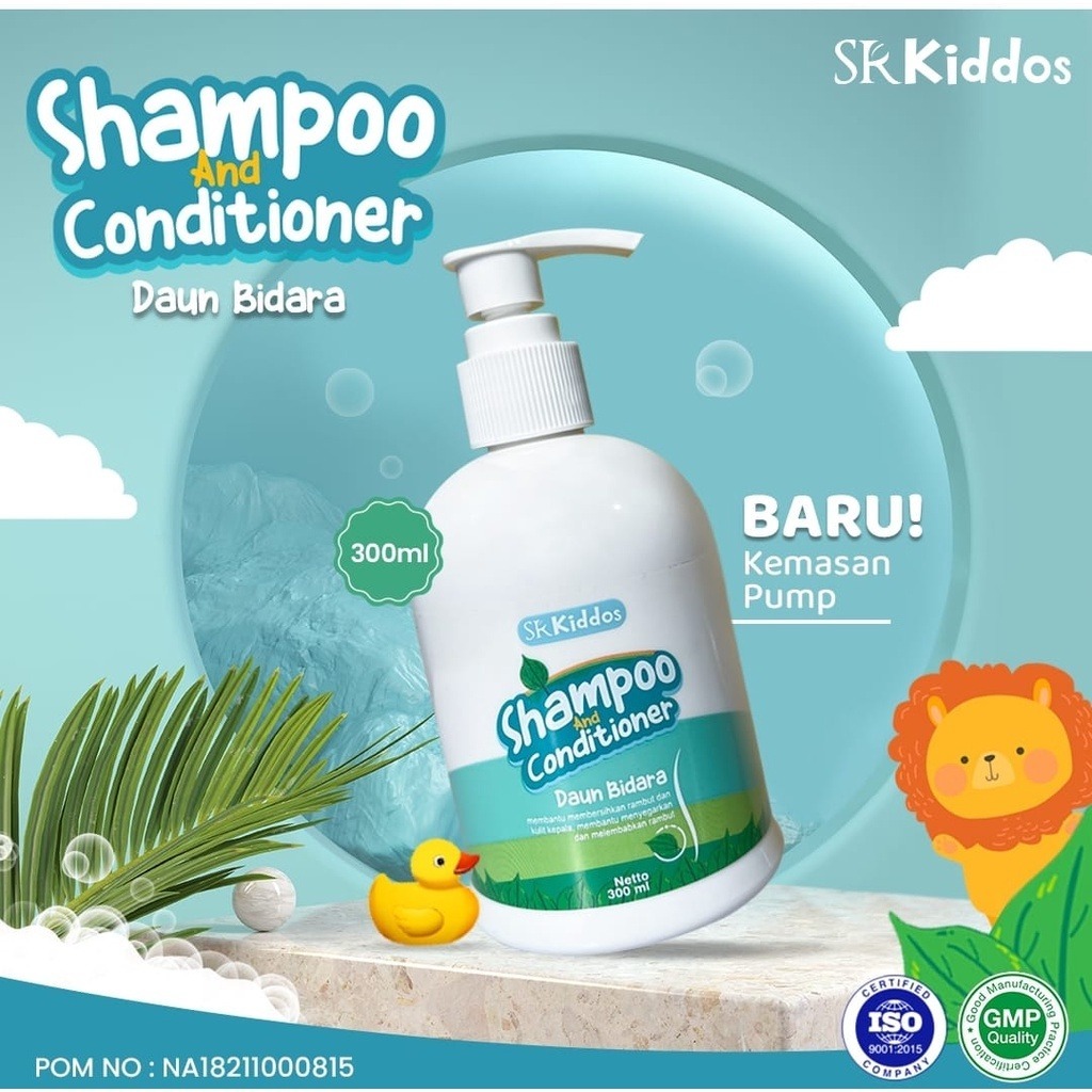 Jual Shampoo & Conditioner SR Kiddos, Membersihkan rambut dan kulit ...
