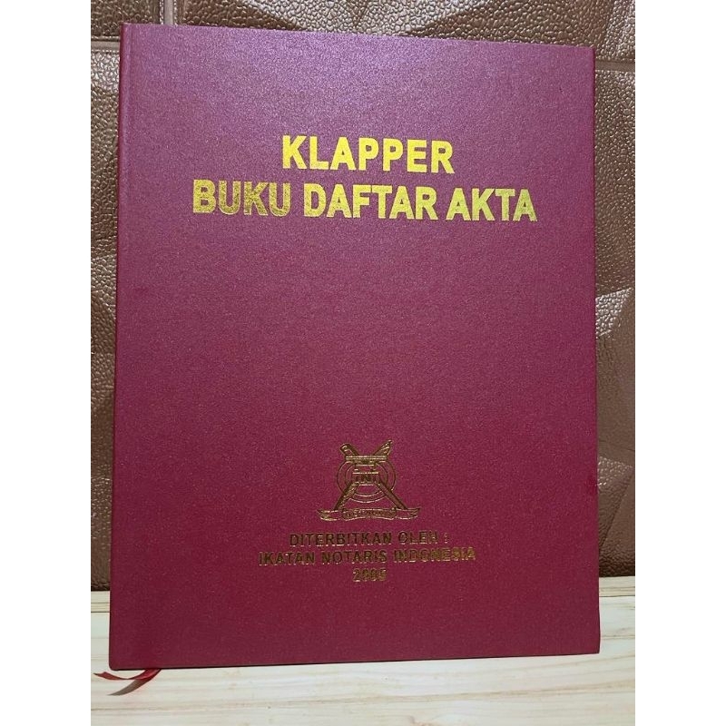 Jual Buku Klaper Daftar Akta Notaris Klaper Reportorium Notaris ...