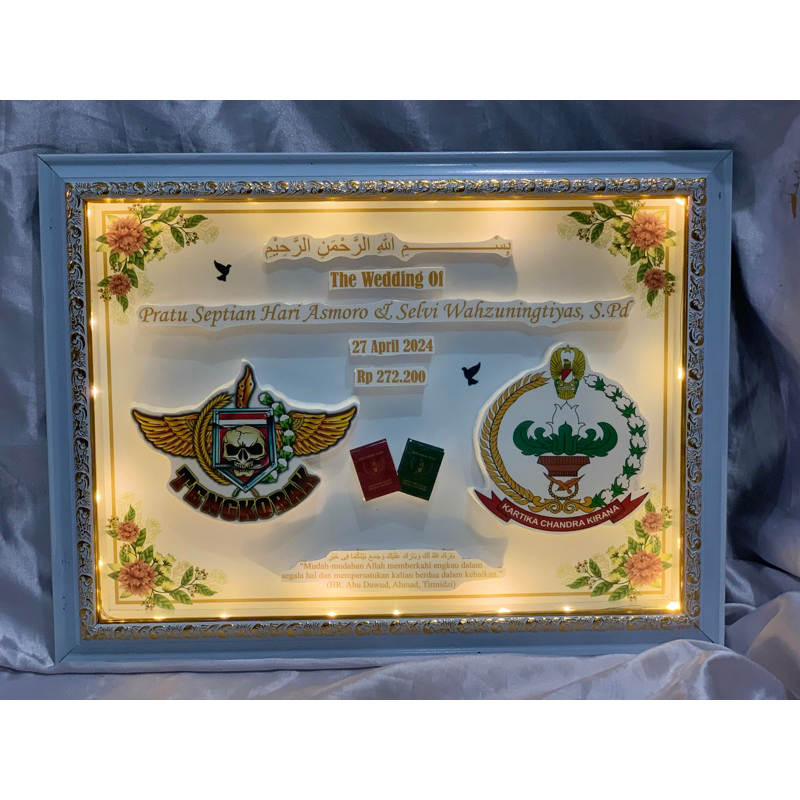 Jual mahar pernikahan logo angkatan tni polisi persit bhayangkari ...