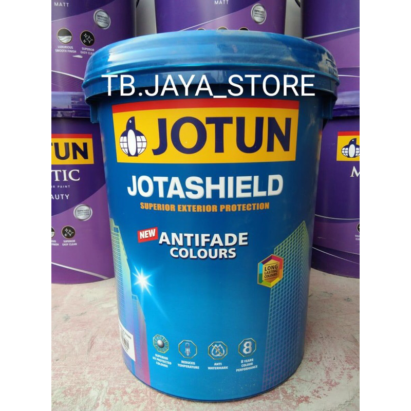 Jual JOTUN JOTASHIELD ANTIFADE COLOURS 20L ADELE 7249 CAT TEMBOK EXTERIOR | Shopee Indonesia