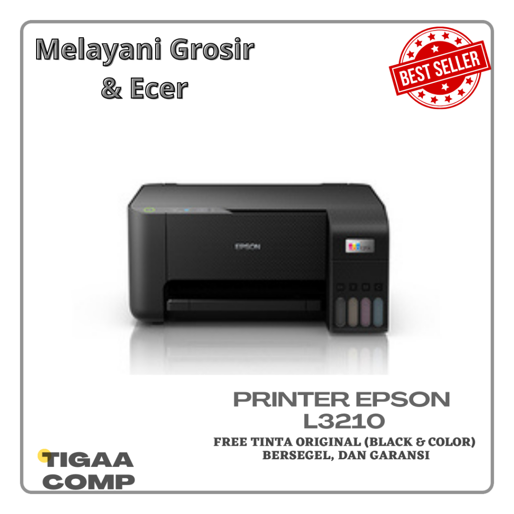 Jual Epson EcoTank L3210 A4 All-in-One Ink Tank Printer | Shopee Indonesia