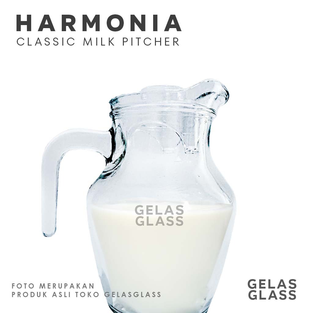 Jual Pitcher Model Guci Gelas Transparan Bening Klasik Minimalis Kuat ...
