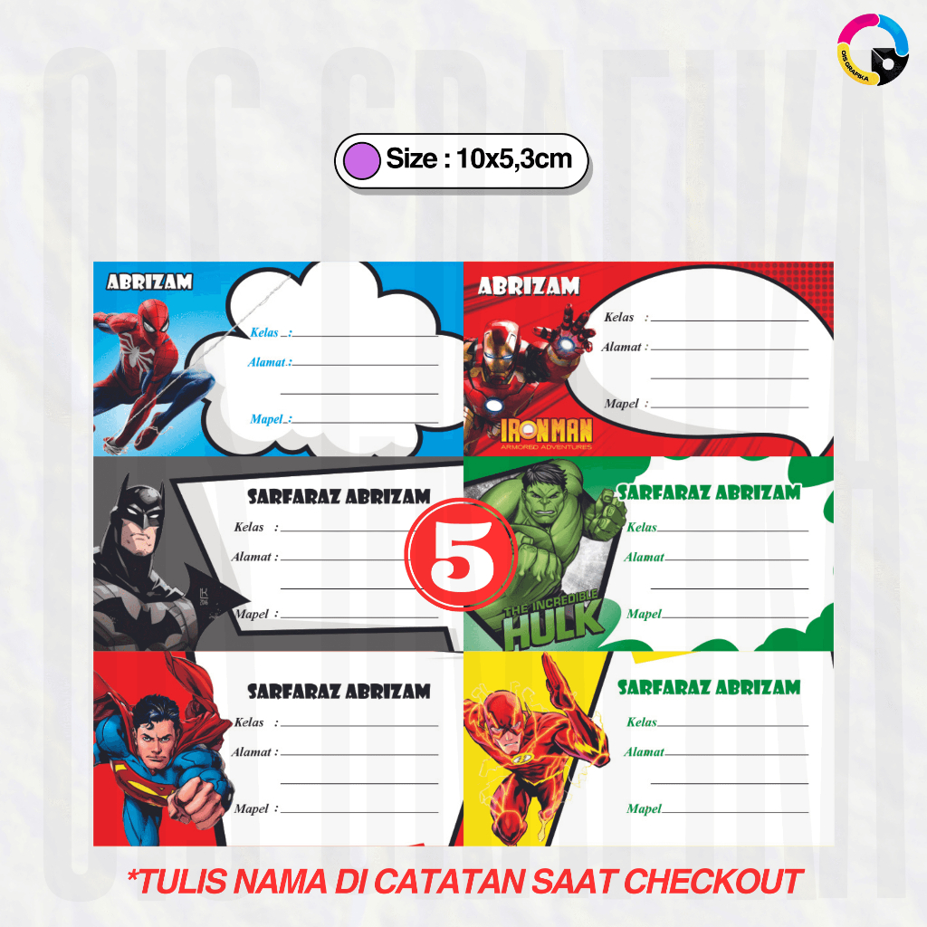 Jual Sticker Nama Buku Tulis / Mata Pelajaran / Label Buku Kertas ... Jual Sticker Nama Buku Tulis / Mata Pelajaran / Label Buku Kertas ...