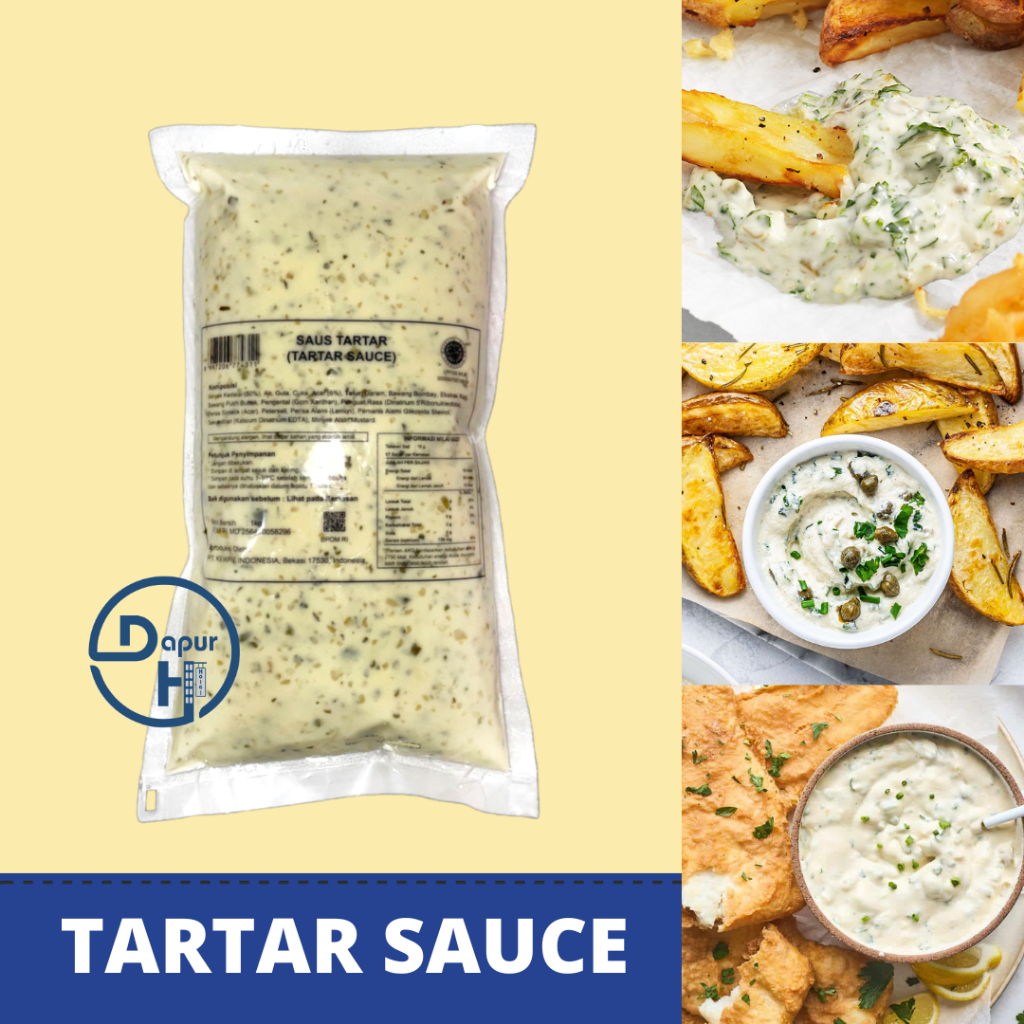 Jual Kewpie Tartar Mayo 1 Kg Halal /Cooking Sauce Tar tar// | Shopee ...