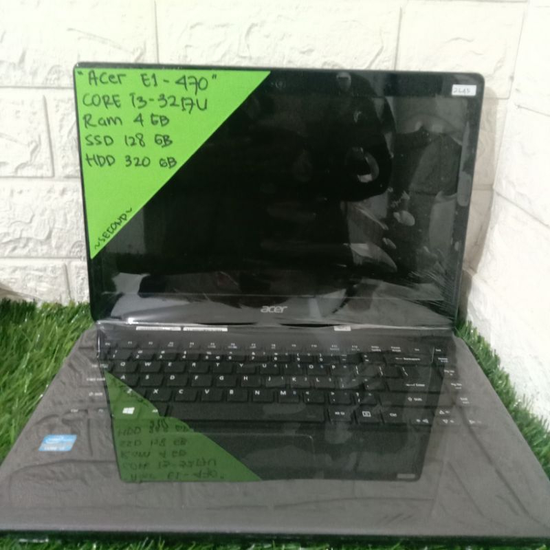 Jual ACER E1-470 CORE I3-3217U RAM 4GB SSD 128GB HDD 320GB 14 INCH ...