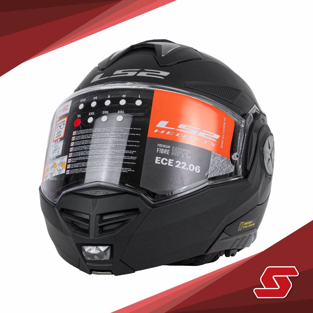 Jual Helm LS2 FF901 Advant-X Solid Matt Black | Shopee Indonesia