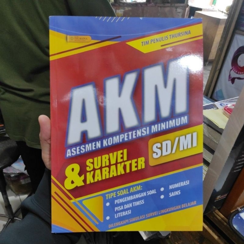 Jual AKM SD SURVEI KARAKTER THURSINA UPDATE 2023 TERBARU BEST SELLER ...