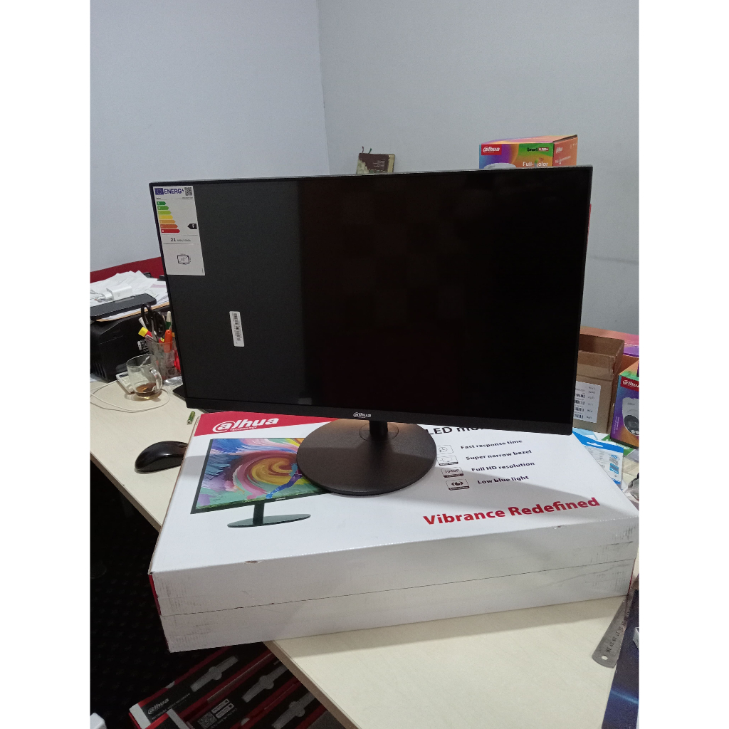 Jual LED Monitor Dahua 24 Inch DHI-LM24-A200 FHD HDMI Bezel-less LM24A200 Garansi Resmi Dahua ...