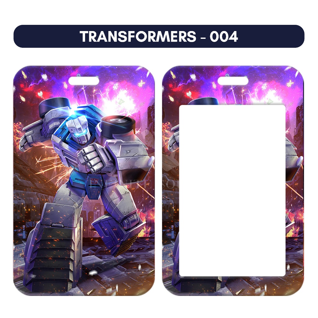Jual (N009) Nametag Transformers Tanpa Tali / Card Holder Cartoon / ID ...