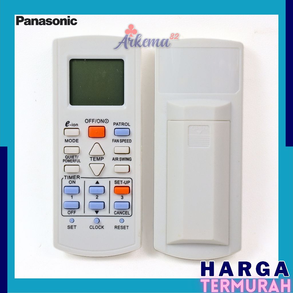 Jual REMOTE AC PANASONIC | REMOTE PENDINGIN RUANGAN PANASONIC ...