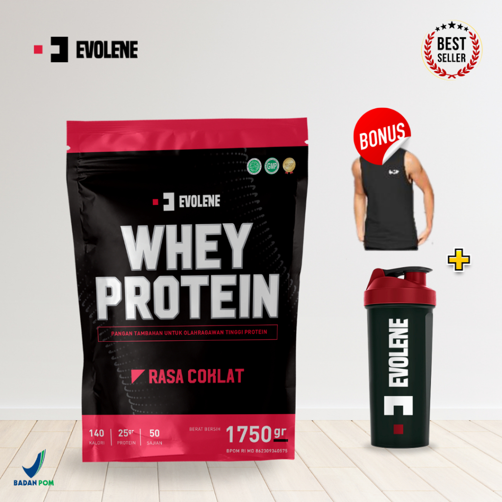 Jual BFIT - Evolene - EVOWHEY - 50 Sachet - 50 Serving - 1750gr - Whey ...