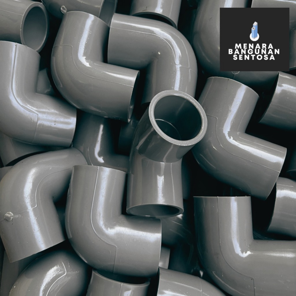 Jual Knee PVC Langgeng TS 1" Inch - Fitting Pipa Elbow L Knie Keni ...