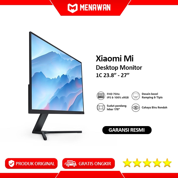Jual Xiaomi Mi Desktop Monitor 23.8"-27" Full HD Bezel-less Layar PC ...