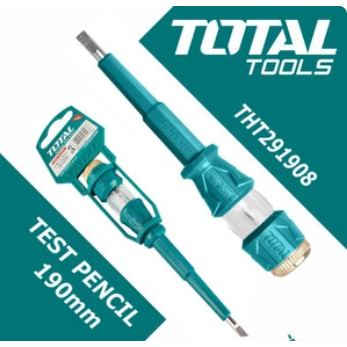 Jual TOTAL THT291908 Obeng Test Pen Listrik / Tespen Obeng AC 100-500V ...