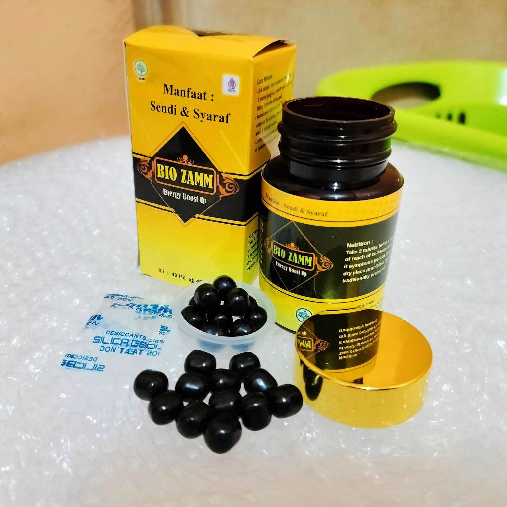 Jual Pil Hitam Herbal Ajaib BIO ZAMM untuk kesehatan dan Energy Boost ...