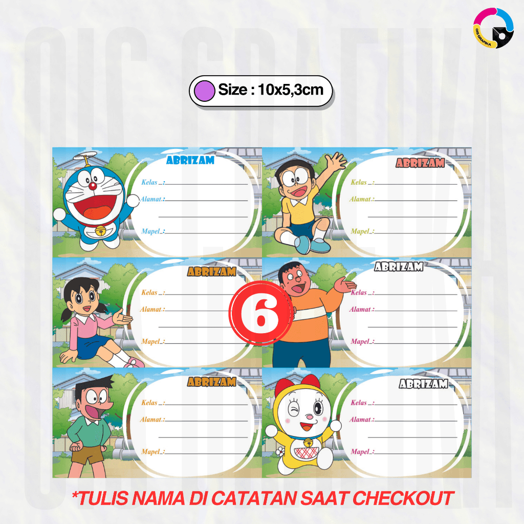 Jual Sticker Nama Buku Tulis / Mata Pelajaran / Label Buku Kertas ... Jual Sticker Nama Buku Tulis / Mata Pelajaran / Label Buku Kertas ...